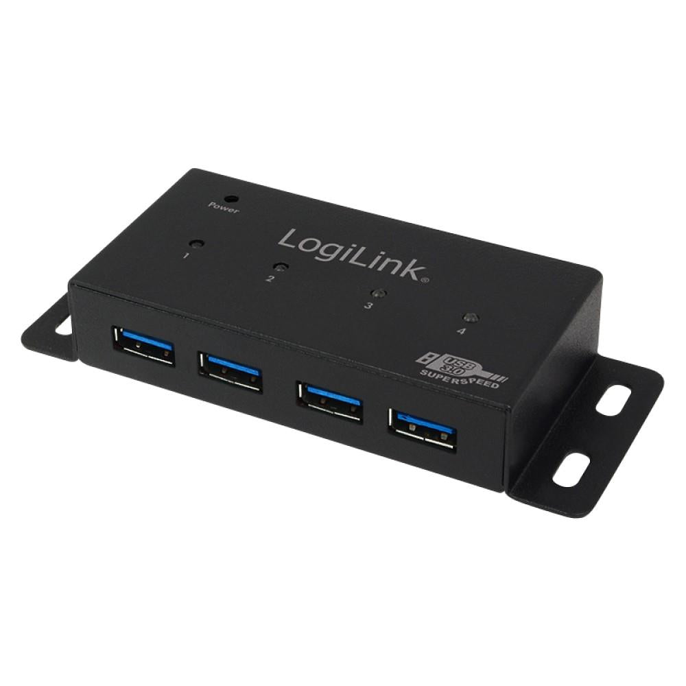 LogiLink USB 3.0 HUB 4-Port Metall Gehäuse – LogiLink Shop