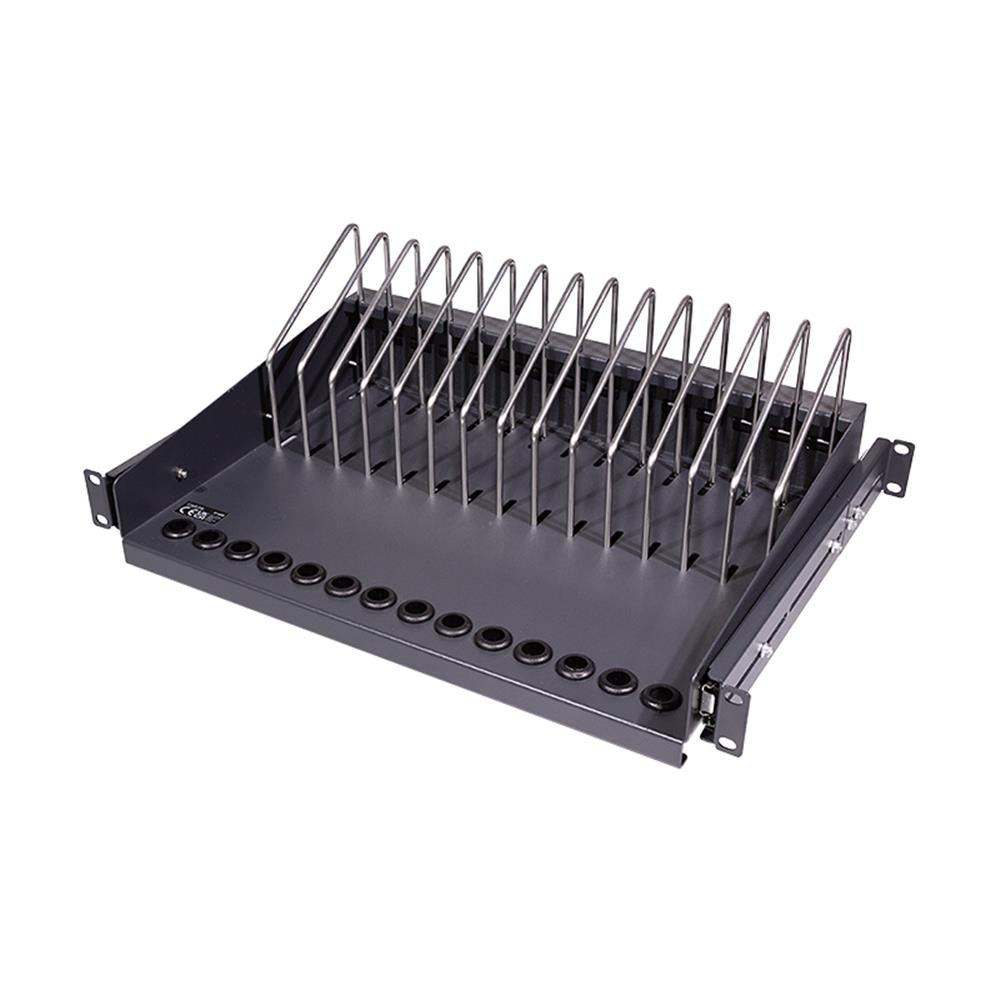 LogiLink Ausziehbarer 19"-Fachboden für Notebooks & Tablets – 4,5 HE ...